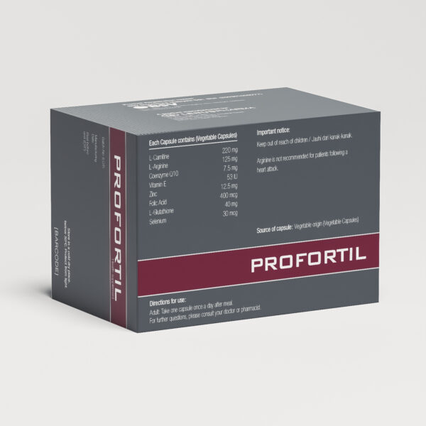 PROfortil® – Advanced Male Fertility Support | 180 Capsules (3-Month ...